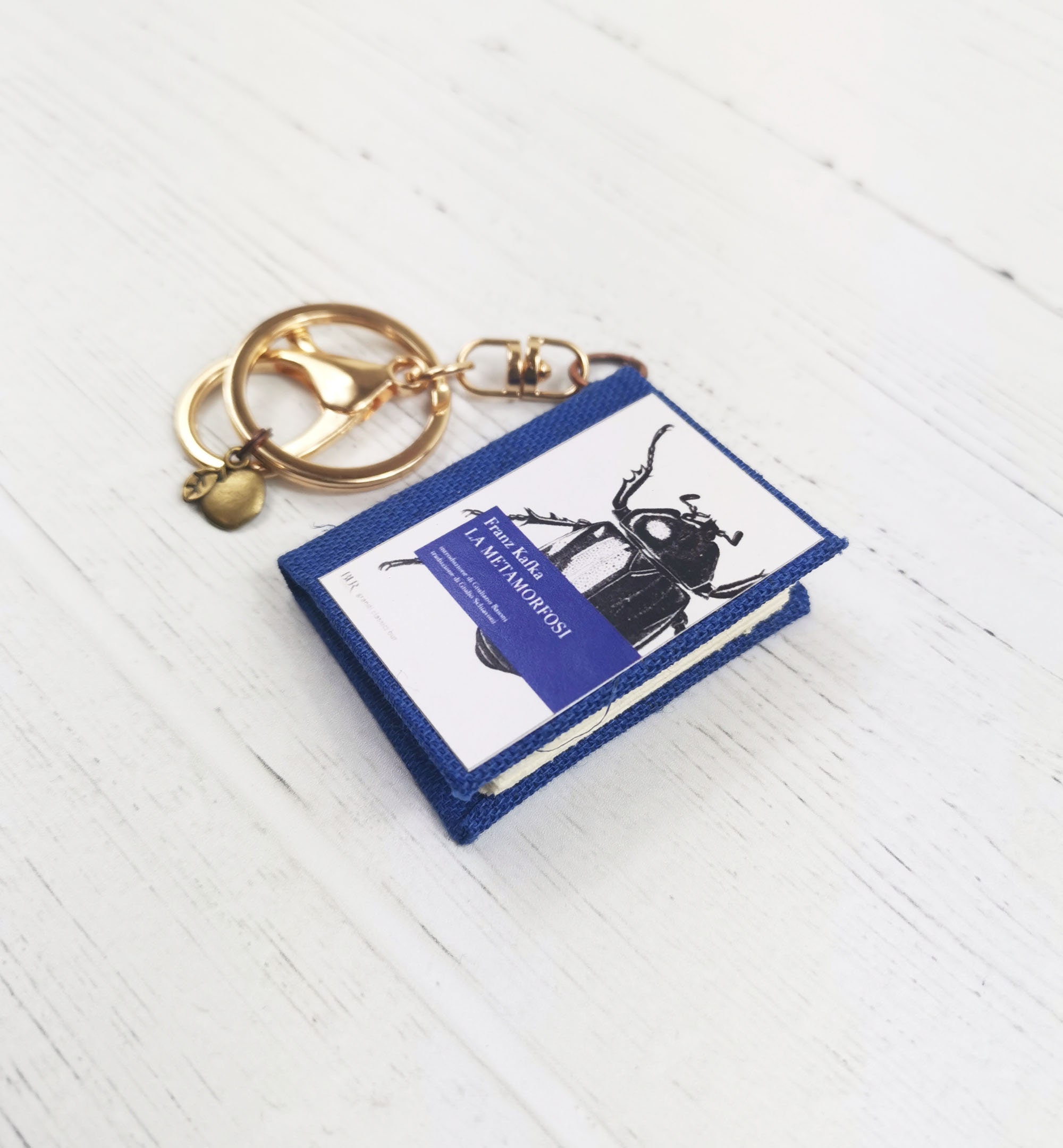 Book Keychain The Metamorphosis of Kafka Book Lover Gift | Etsy