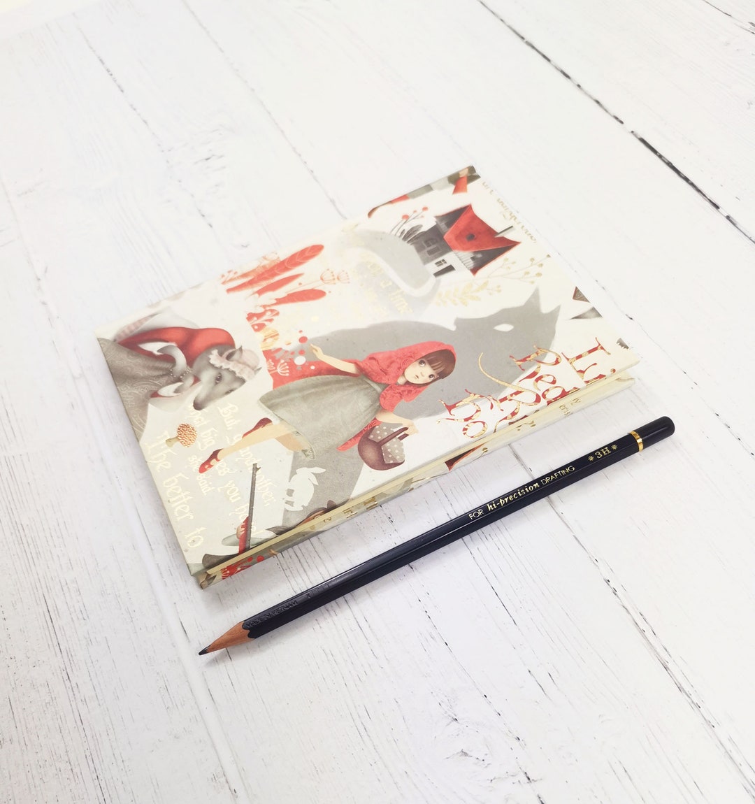 Fables Notebook Check, Red Riding Hood, Snowhite, Journal and Notebook ...