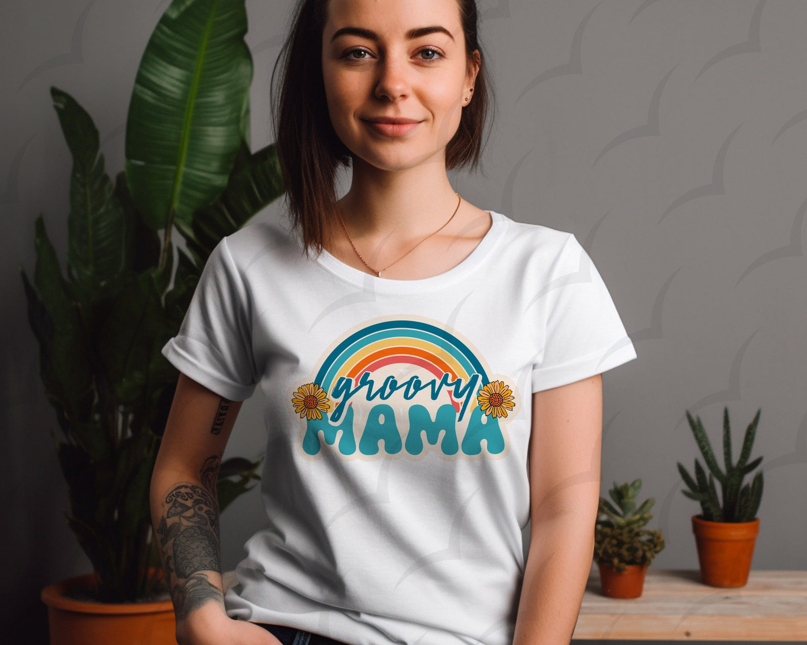 Mama Boho Printable Stickers, Mom Stickers, Mom SVG Bundle 24 PNG ...