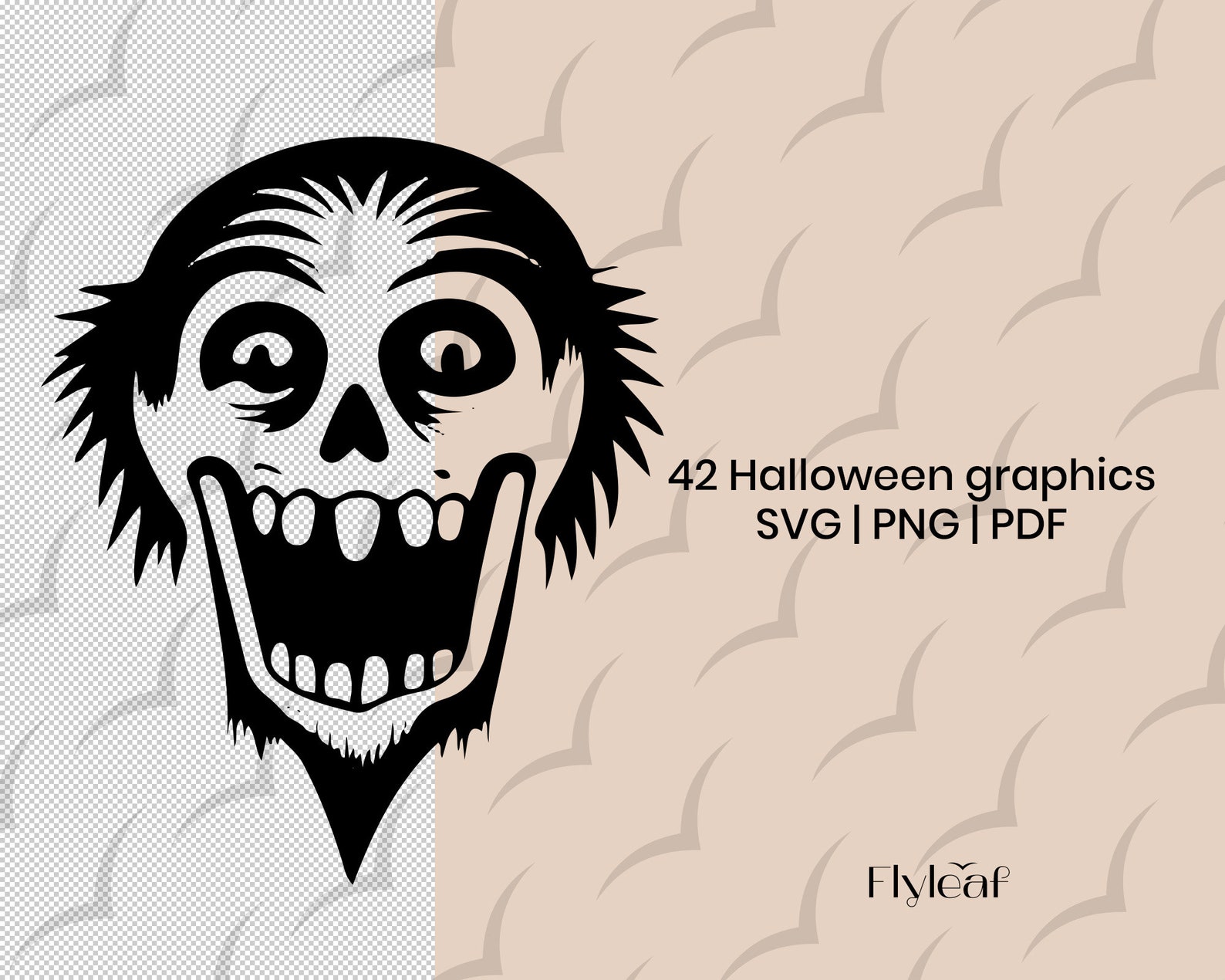 Halloween SVG Bundle, 42 Horror SVG Cut Files for Cricut, Halloween ...