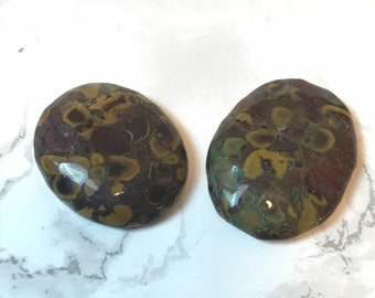 Leopard skin jasper | Etsy
