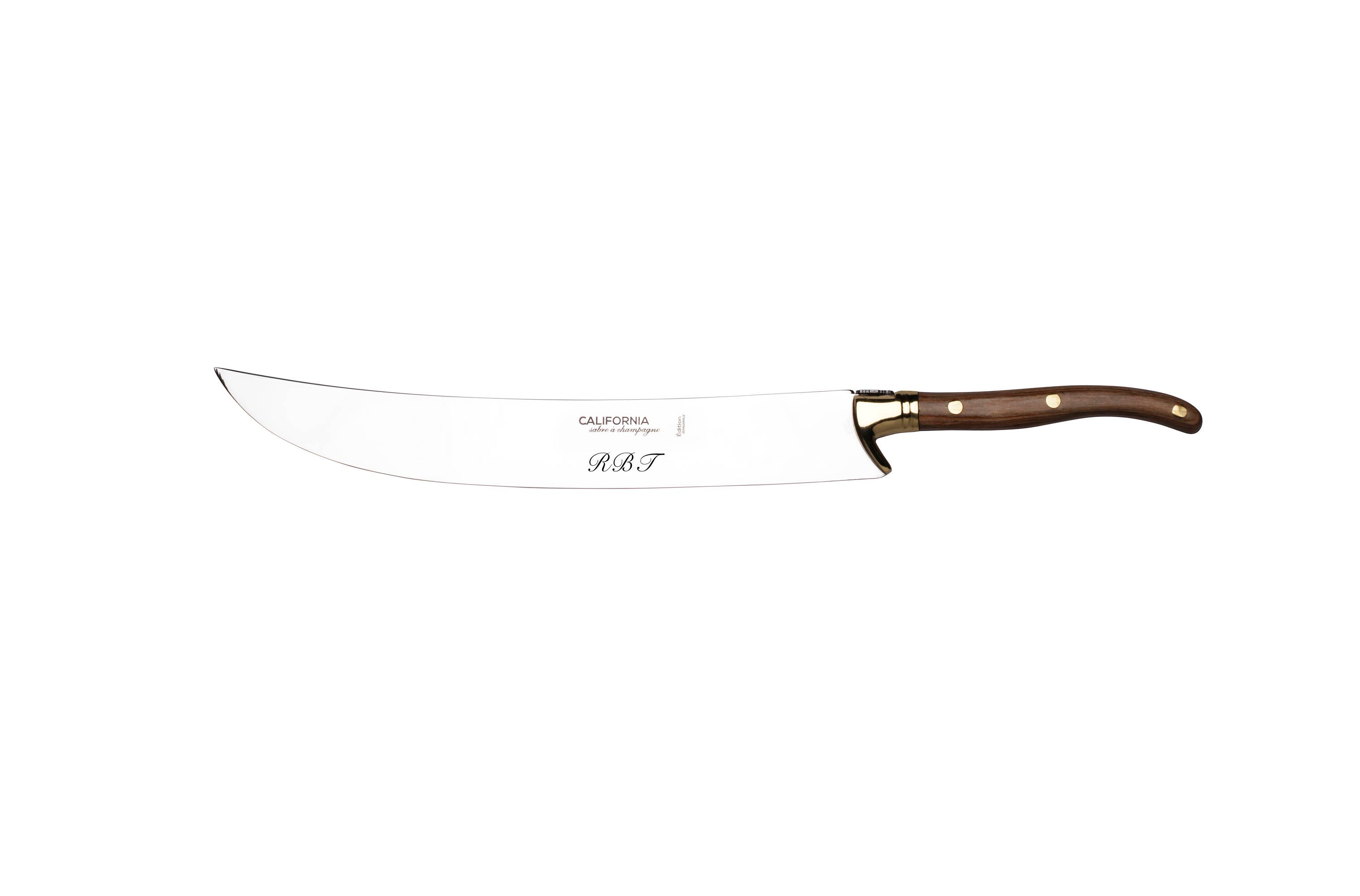 Natural Wood Champagne Saber Engraved - Sabering Champagne - Champagne ...