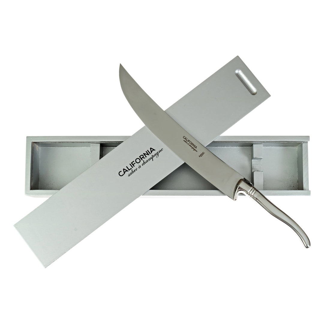 Silver Champagne Saber Engraved - Sabering Champagne - Champagne ...