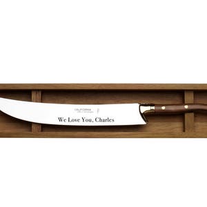 Natural Wood Champagne Saber Engraved - Sabering Champagne - Champagne ...