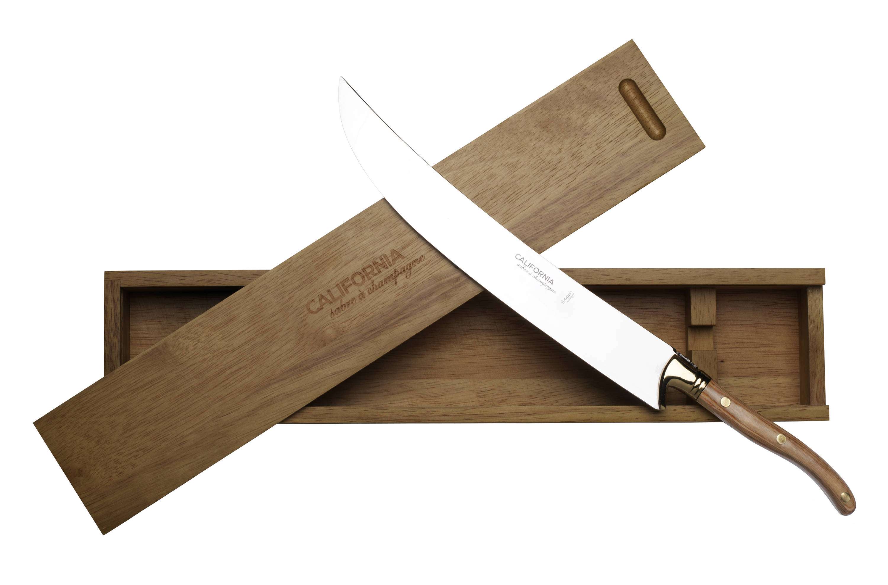 Natural Wood Champagne Saber Engraved - Sabering Champagne - Champagne ...