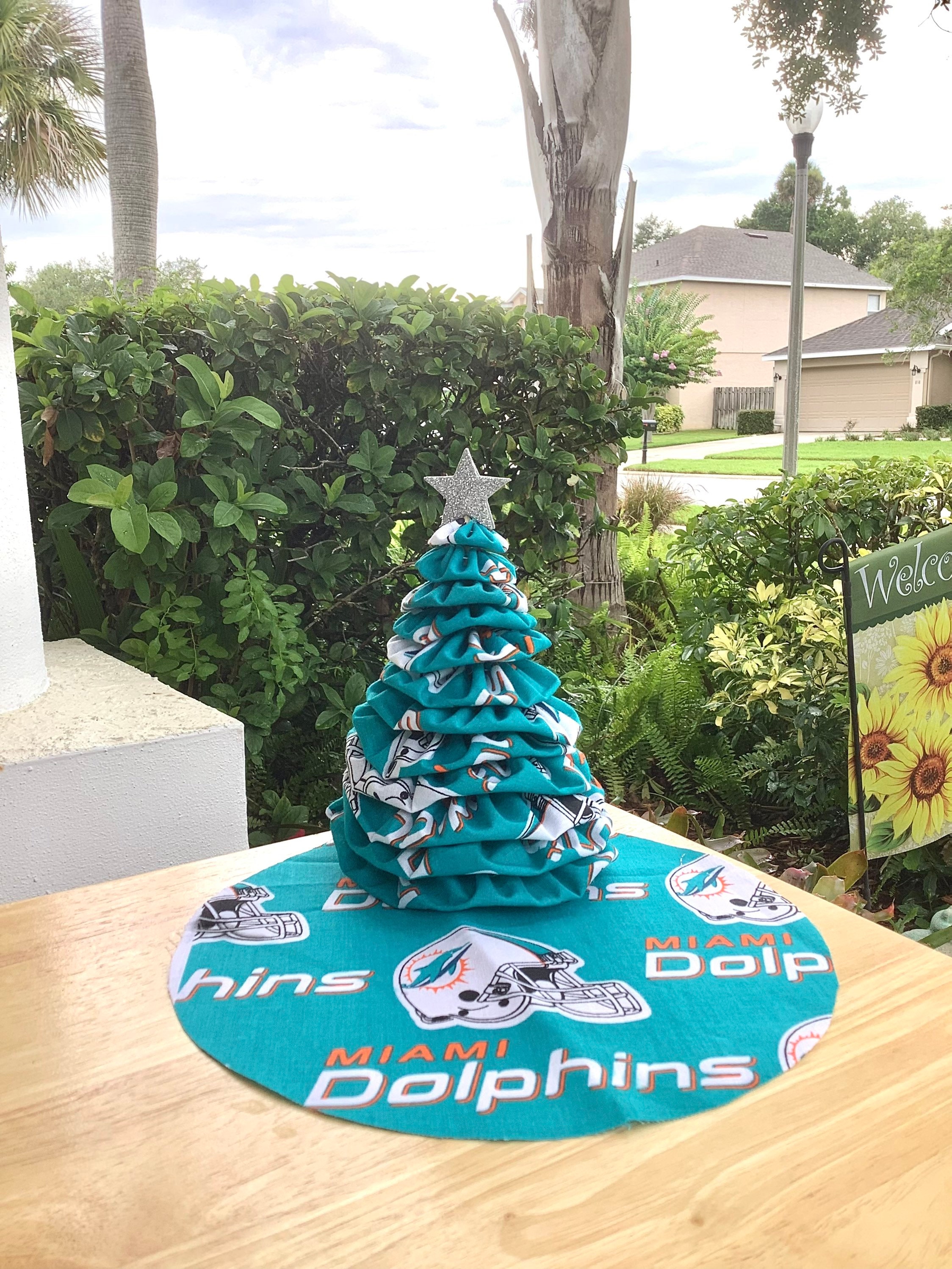 Miami Dolphins Tree - Etsy