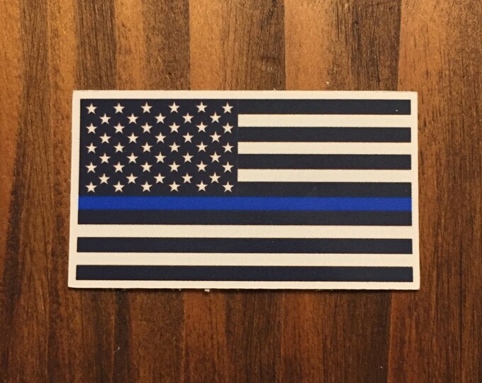 Back the Blue Stickers / Thin Blue Line Stickers / Police Sticker ...