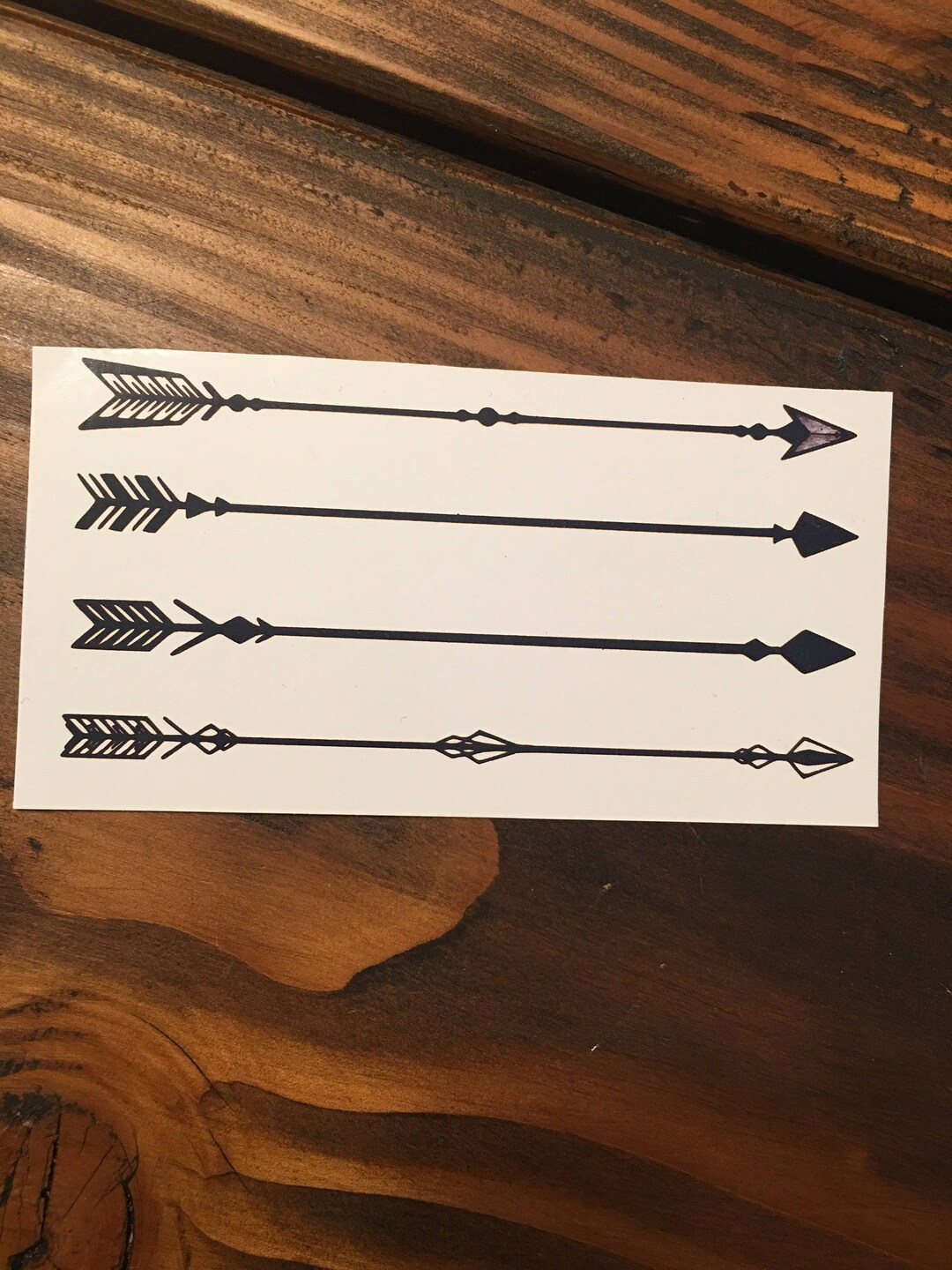 Arrow Tattoo/ Archery Tattoo/ Temporary Tattoo/free Shipping - Etsy