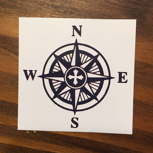 Temporary Compass Tattoo - Etsy