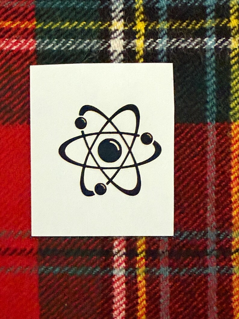 Neutron Temporary Tattoo, Space/festival/custom Tattoos, Free Shipping ...