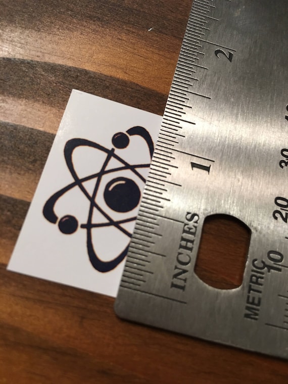 Neutron Symbol Tattoo