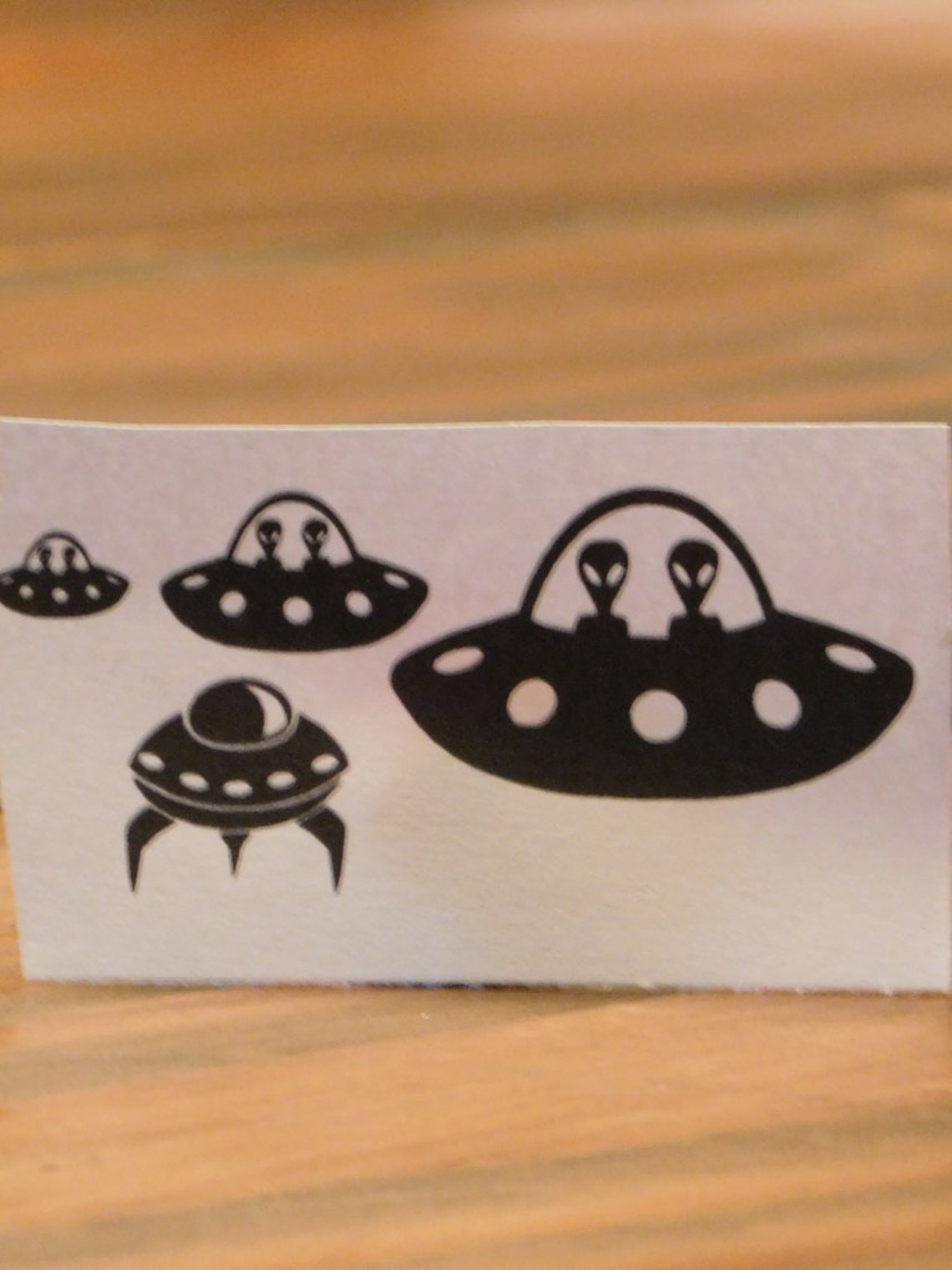 Alien Tattoo / Alien Spaceship Tattoo / Temporary Tattoo / | Etsy