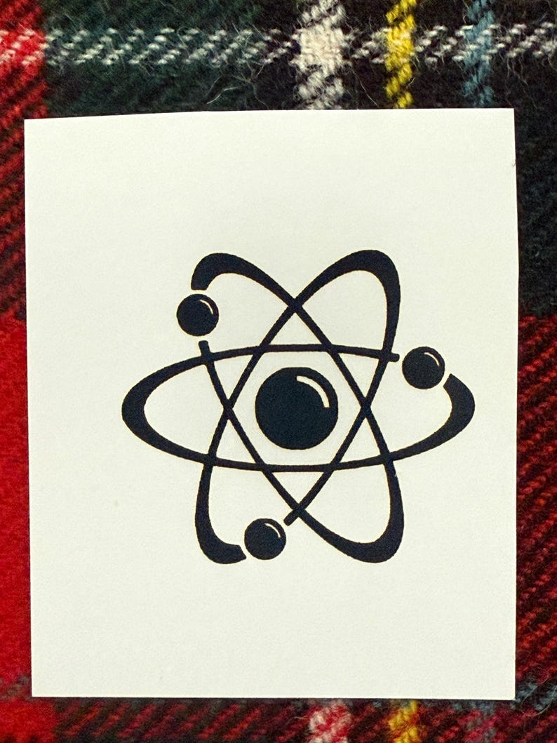 Neutron Temporary Tattoo, Space/festival/custom Tattoos, Free Shipping ...