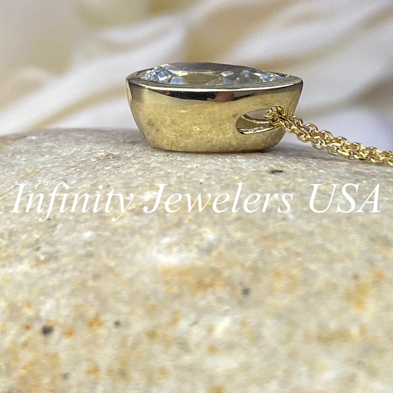 Pear Shape Bezel Pendant Necklace 14K Yellow Gold Ladies - Etsy Pear Shape Bezel Pendant Necklace 14K Yellow Gold Ladies - Etsy