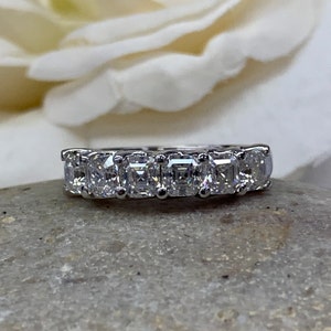 Lab Grown Diamond Wedding Band, Lab Created Diamond Stacking Band, 6 ...