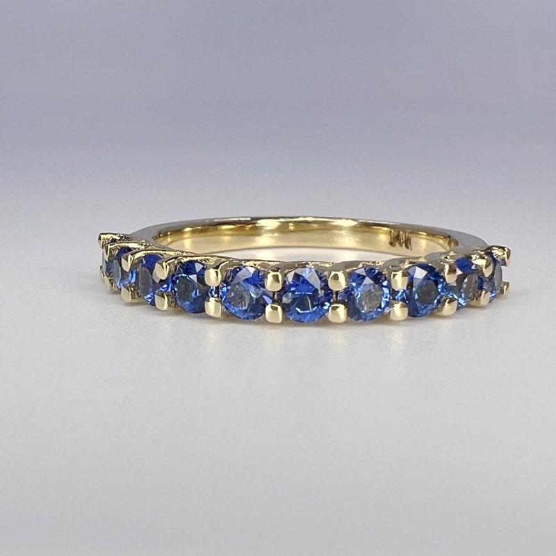 Sapphire Stack Ring - Etsy