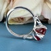 Asscher Cut Ruby Engagement Ring, Ruby Asscher Cut Vintage Ladies ...