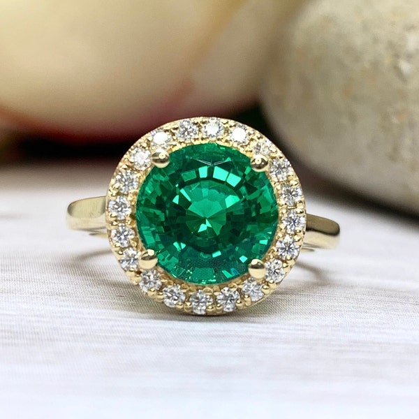 Emerald Ring - Etsy