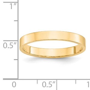 2mm Plain Gold Band 10k Solid Gold Ring, Thin Gold Band Stacking Gold ...