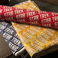 Star Trek Fabric, Star Trek Quilt Cotton Fabric Panel Spock, Captain ...