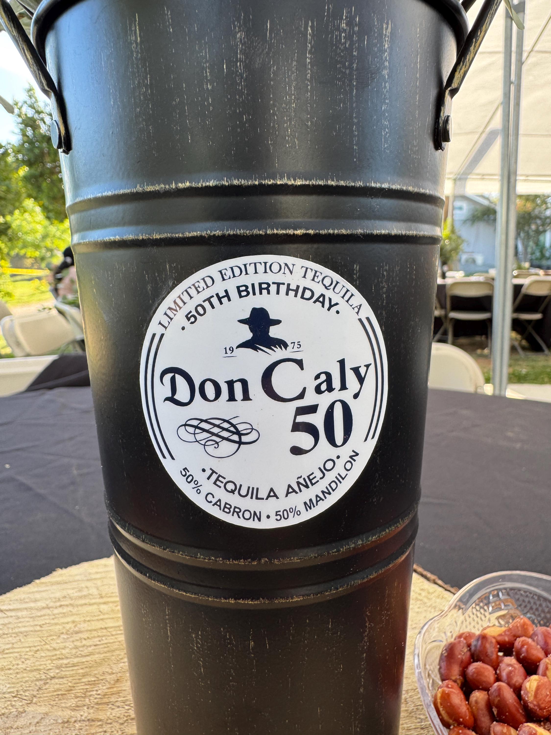 Don Julio 70th Anniversary Tequila Custom Personalized Waterproof/water ...