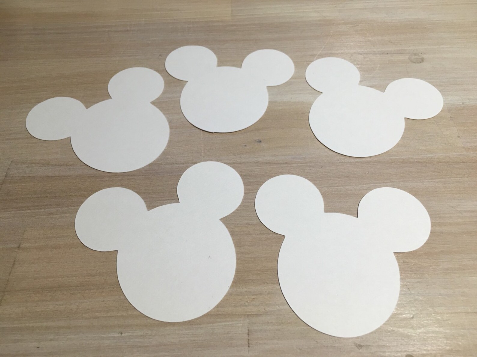 Mickey Mouse Cut-outs 3 Inches set of 20 | Etsy