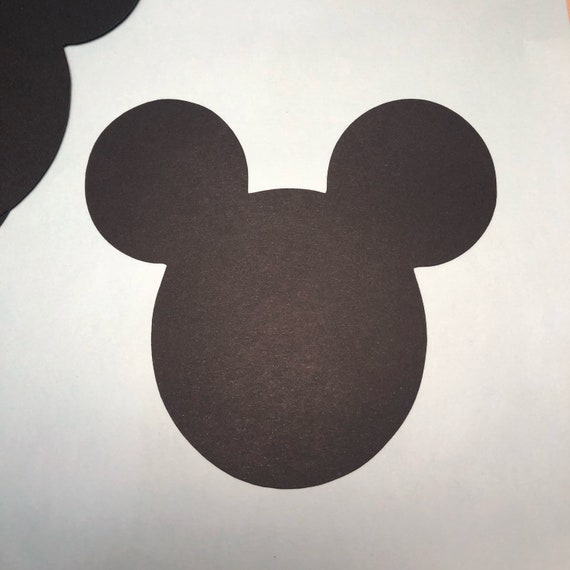 Mickey Mouse Paper Cutouts