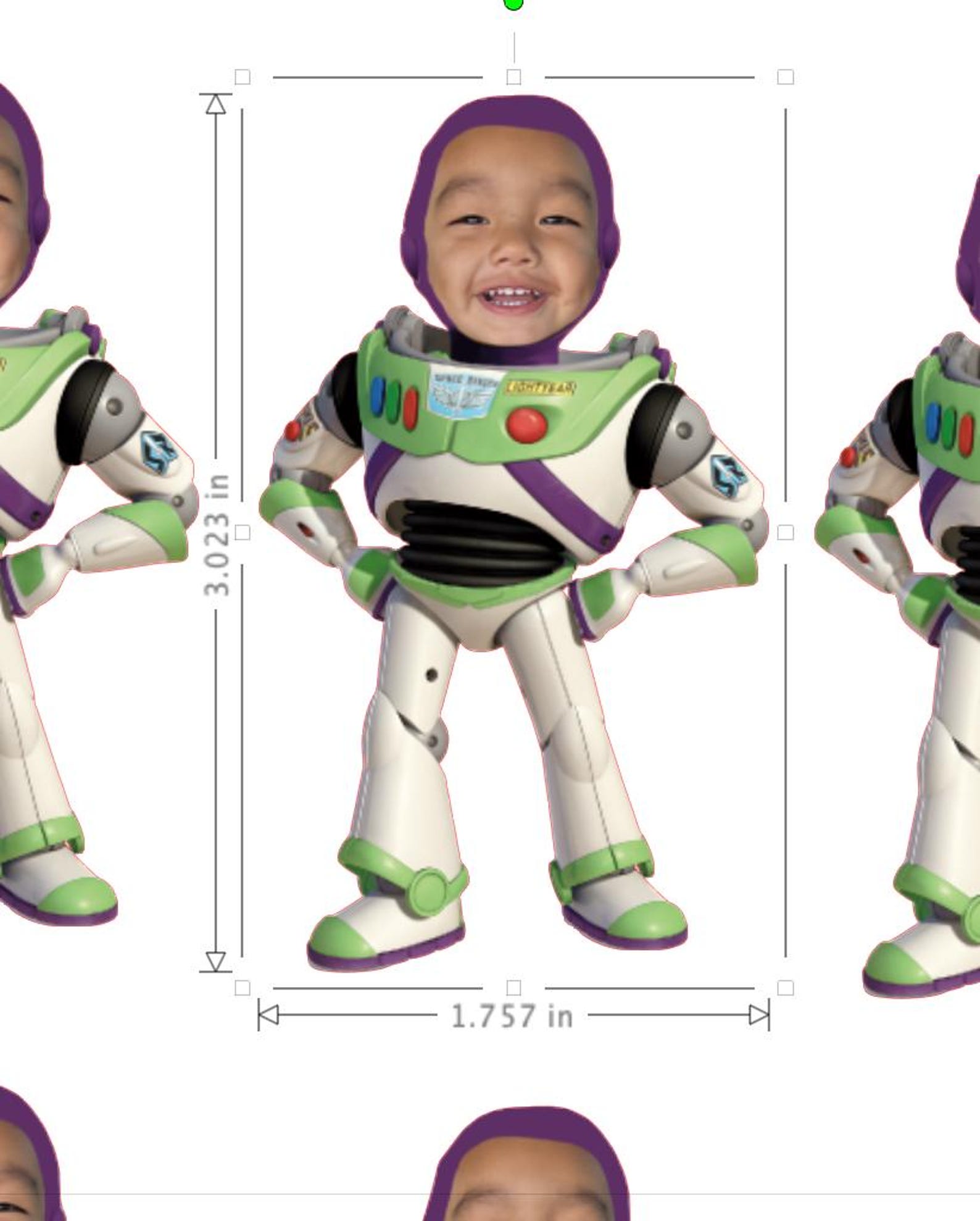 DIGITAL DOWNLOAD, Toy Story Custom Buzz Lightyear Face Photo, Birthday ...