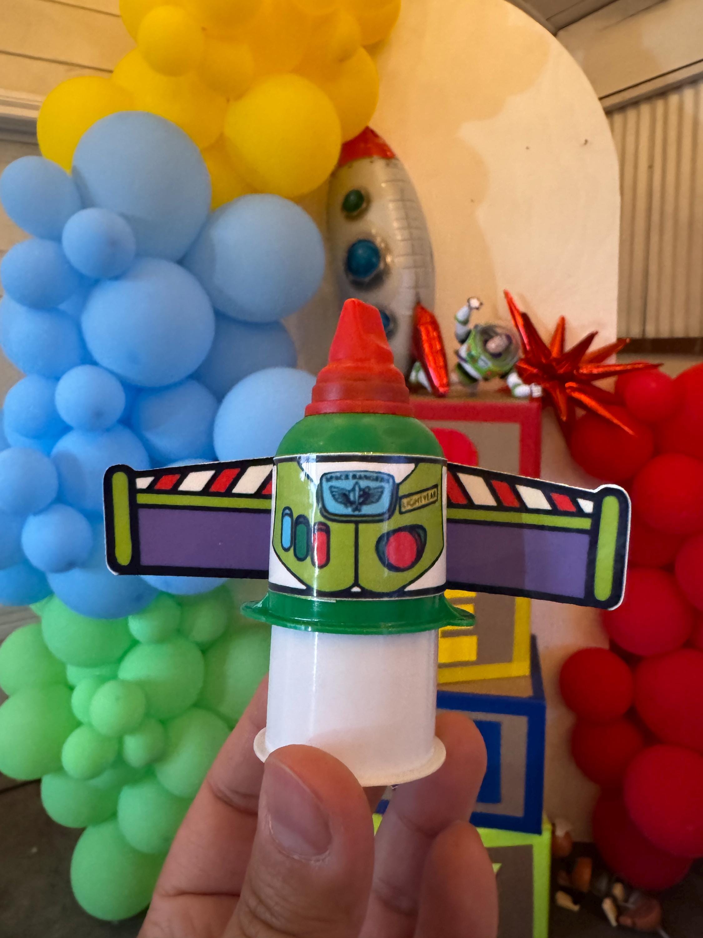 Toy Story Custom Buzz Lightyear Pelon Rico Candy Rocket Waterproof ...