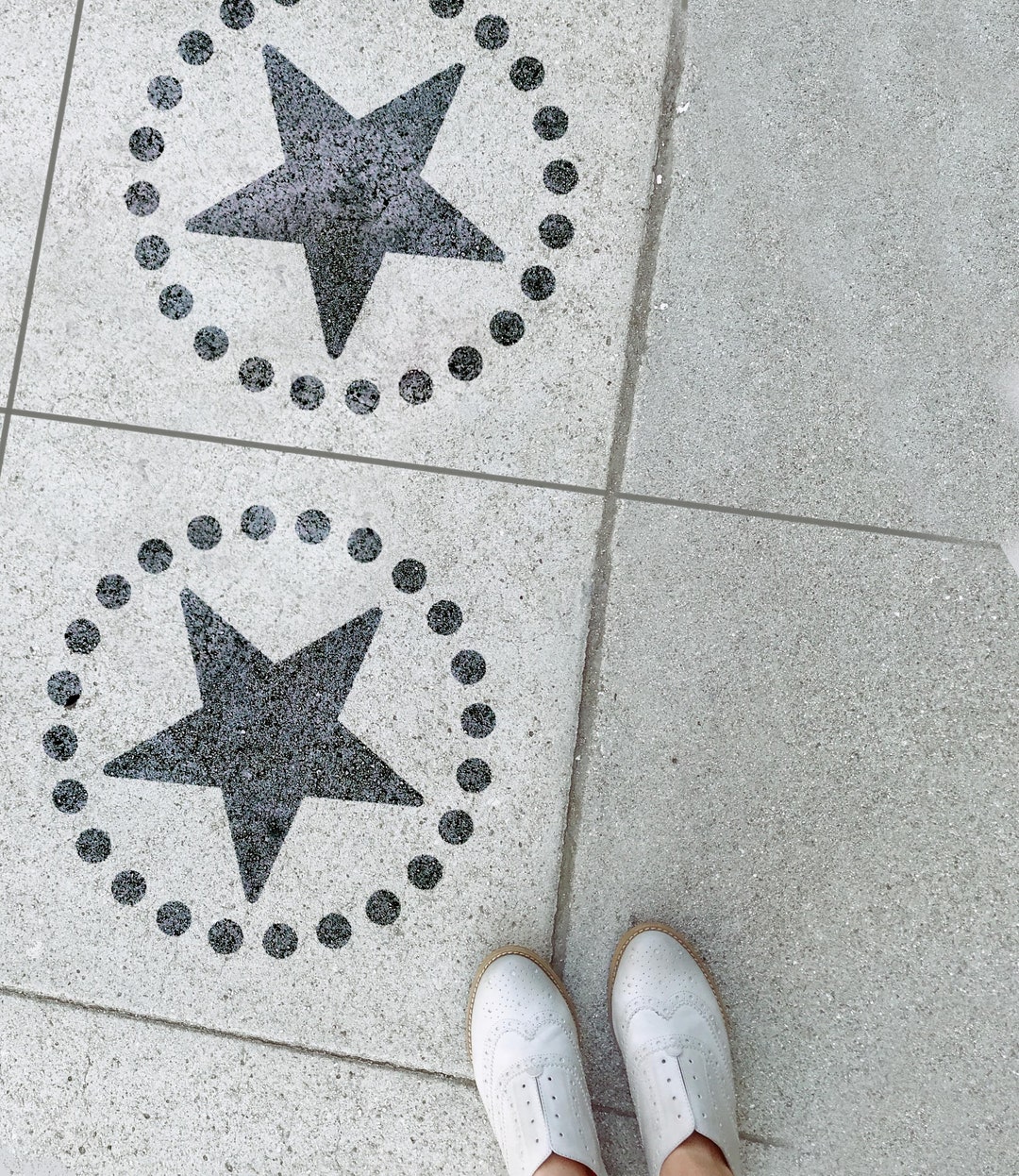 Garden Patio Slab Stencil Concrete Tile Stencil Floor Stencil for ...