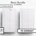 FC Compact Basic Bundle Grid Paper Dot Grid Paper Lined Paper - Etsy