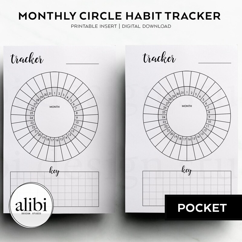 Circle Tracker - Etsy