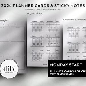 2024 Printable Vintage Typewriter Sticky Notes 2024 Calendar - Etsy
