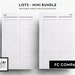 FC Compact List Bundle to Do List Franklin Covey Compact Printable ...