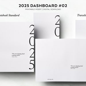 2025 Printable Planner Dashboard - 2025 Printable Digital Download - Etsy