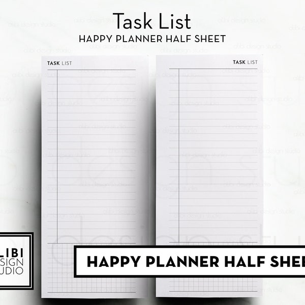 Half Sheet Inbox Planner - Etsy