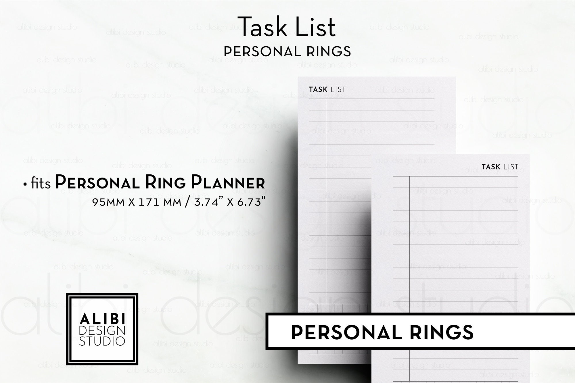 Personal Task List To Do List Printable Personal Planner | Etsy