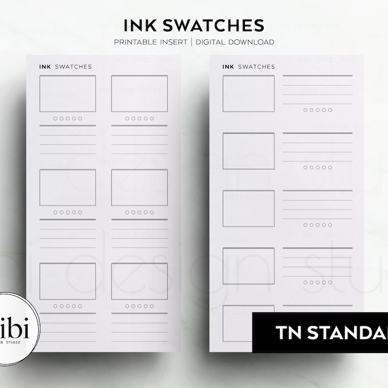 Swatch Stamps - Etsy UK