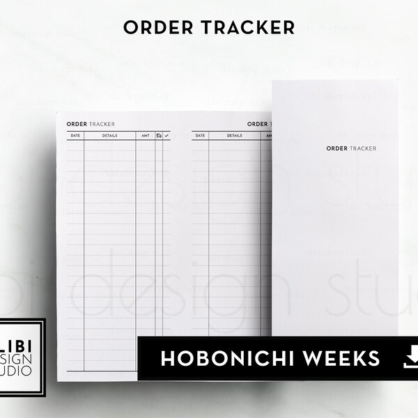 Online Purchases Tracker - Etsy