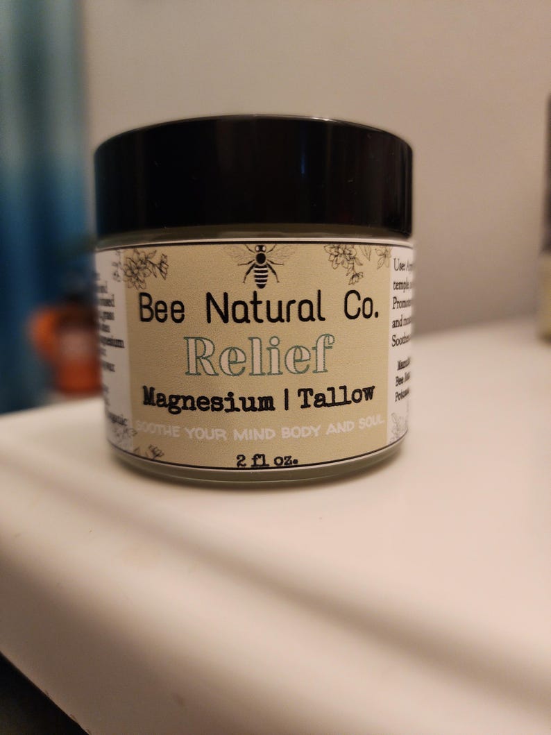 Tallow Magnesium Balm Unscented - Etsy
