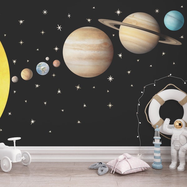 Solar System Decal - Etsy