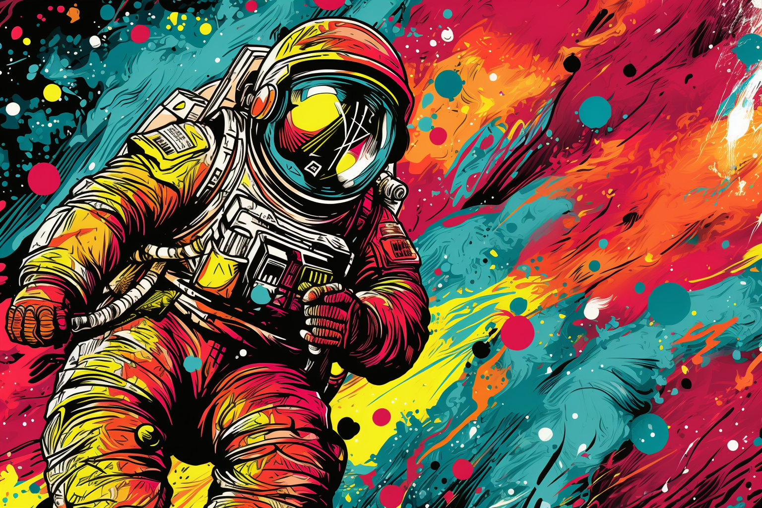 Wallpapers Grafitti Space