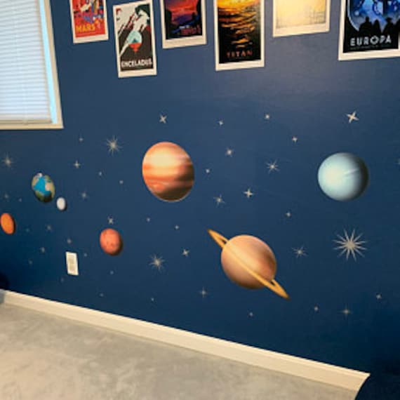 Solar System Vinyl Decals