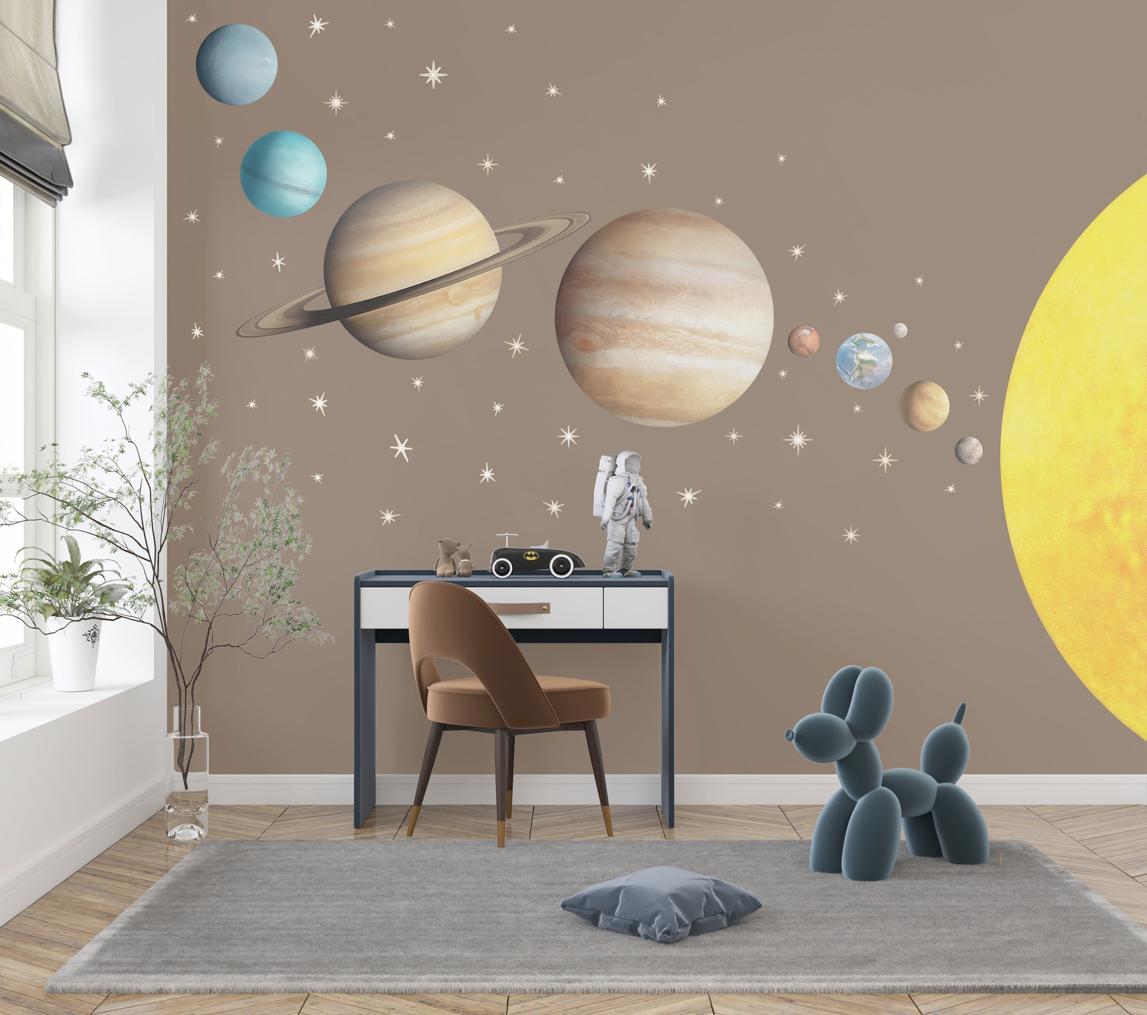 Large Wall Decals Solar System