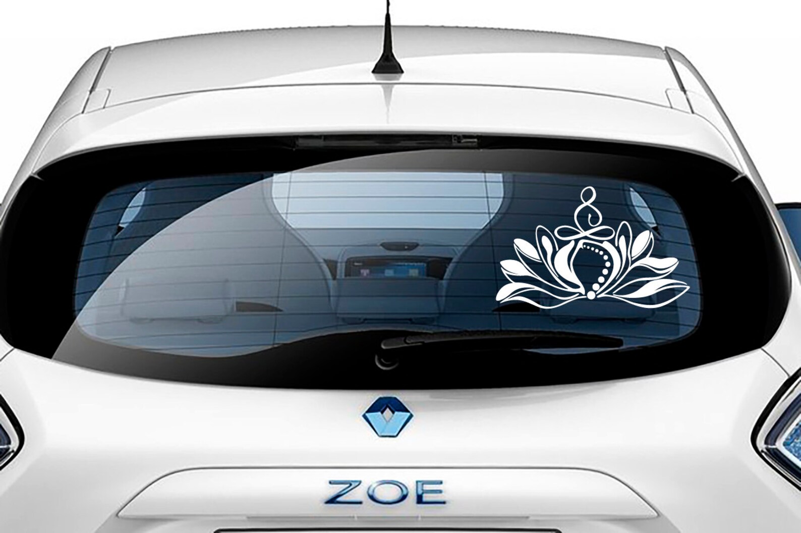 Lotus Car Decals Boho Decor Lotus Mandala Decal Mandala Car | Etsy