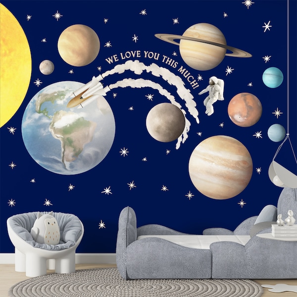 Large Planet Decal - Etsy
