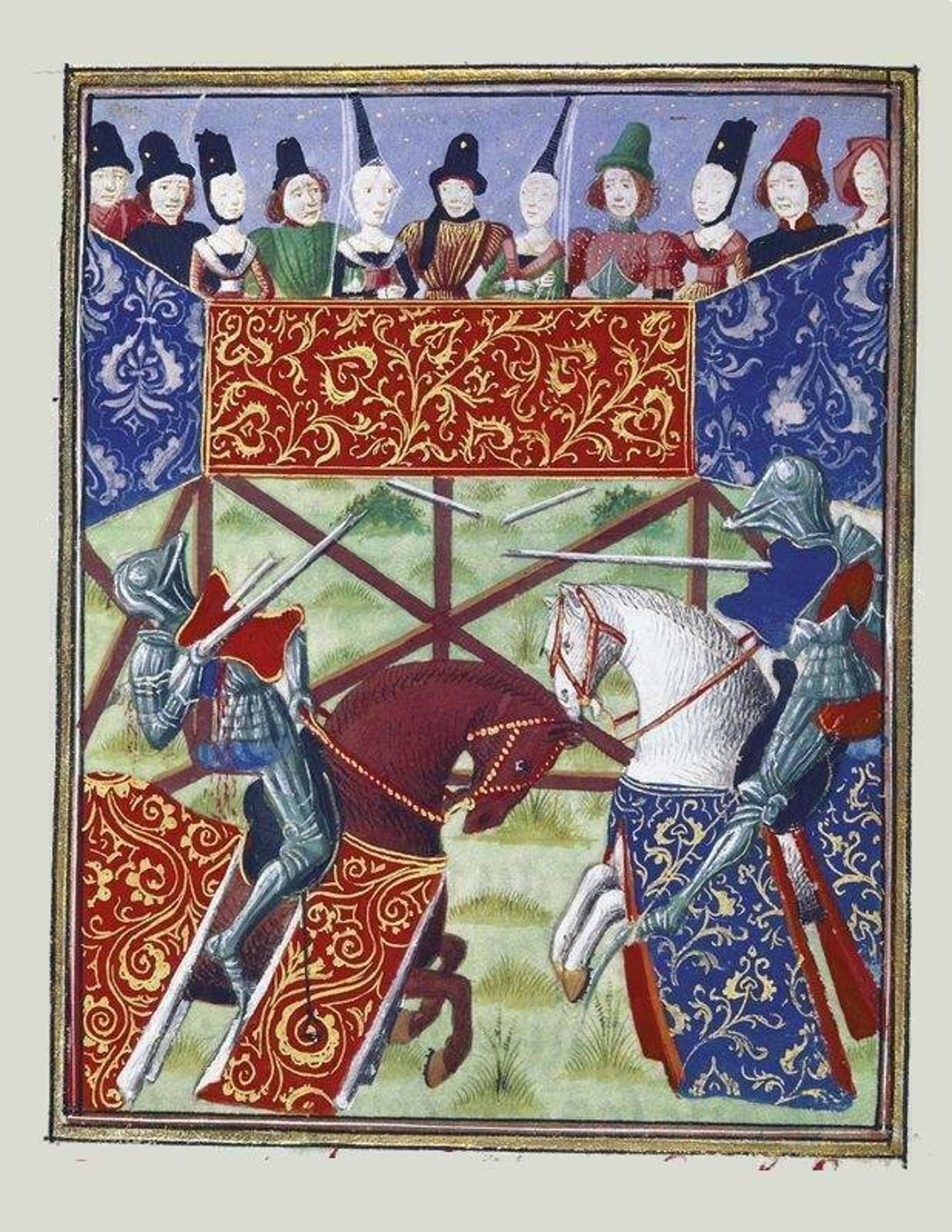 A Fully Dubbed Medieval Knight Tournament - Etsy