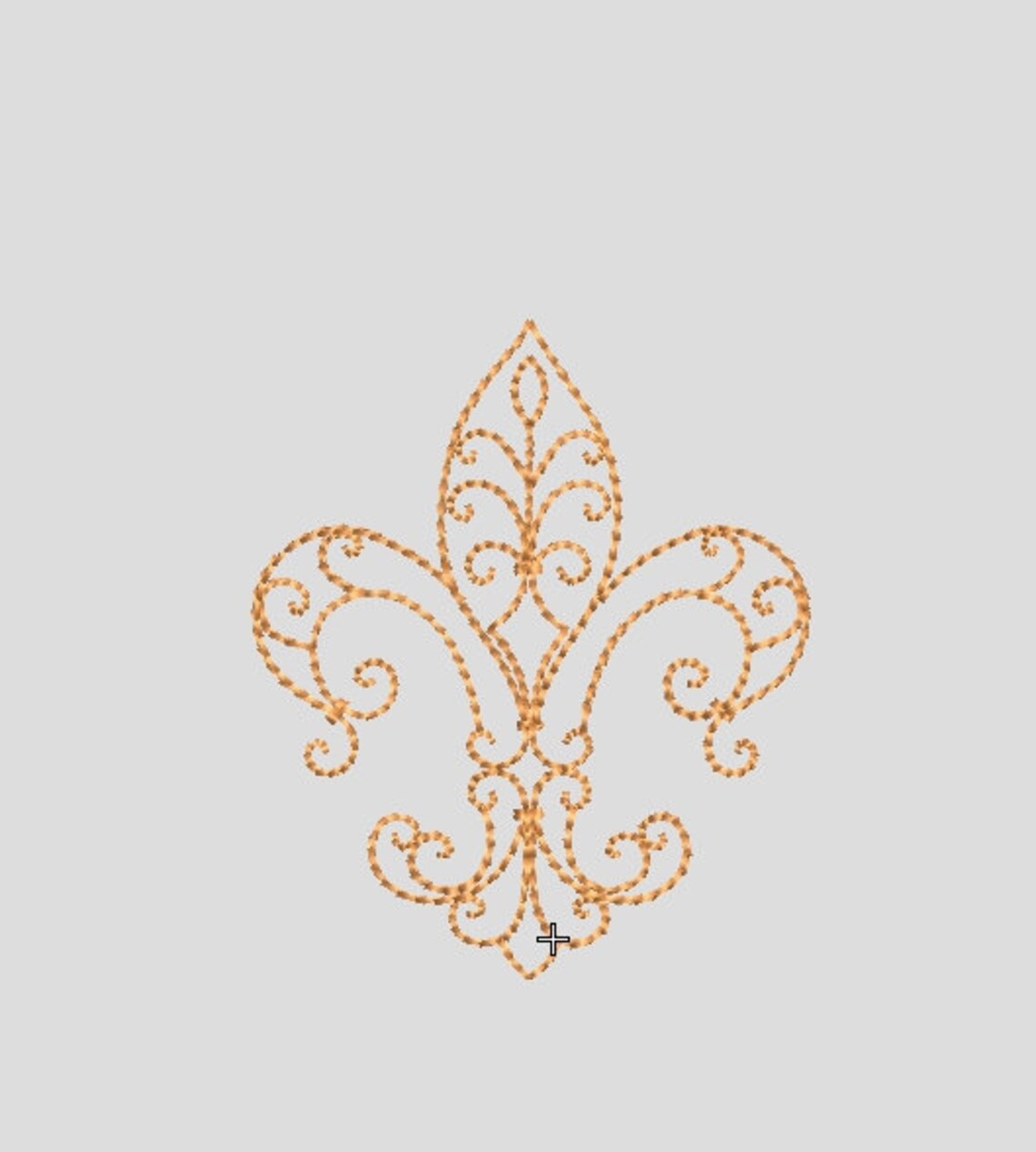 Embroidery Design Royal Lily, Mini Fleur De Lis Machine Embroidery ...
