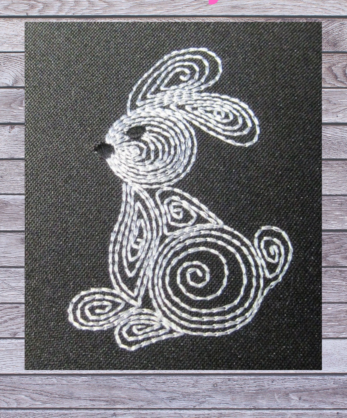 Bunny Machine Embroidery Design, Designs Set 3 Sizes. - Etsy