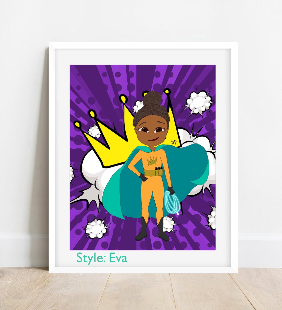 Black Girl Magic Hero Art Inspirational Prints Poster - Etsy